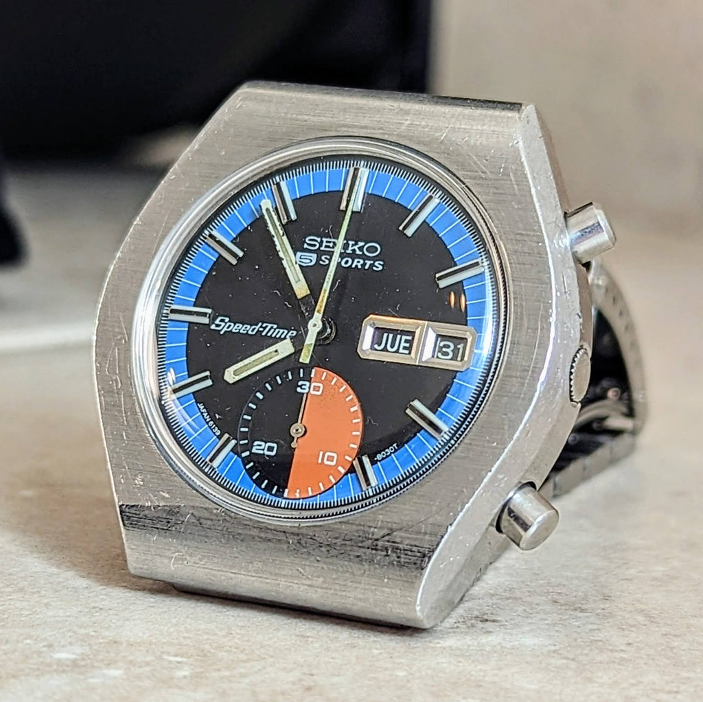 SEIKO Automatic Chronograph Watch Day/Date Indicator Wristwatch ...