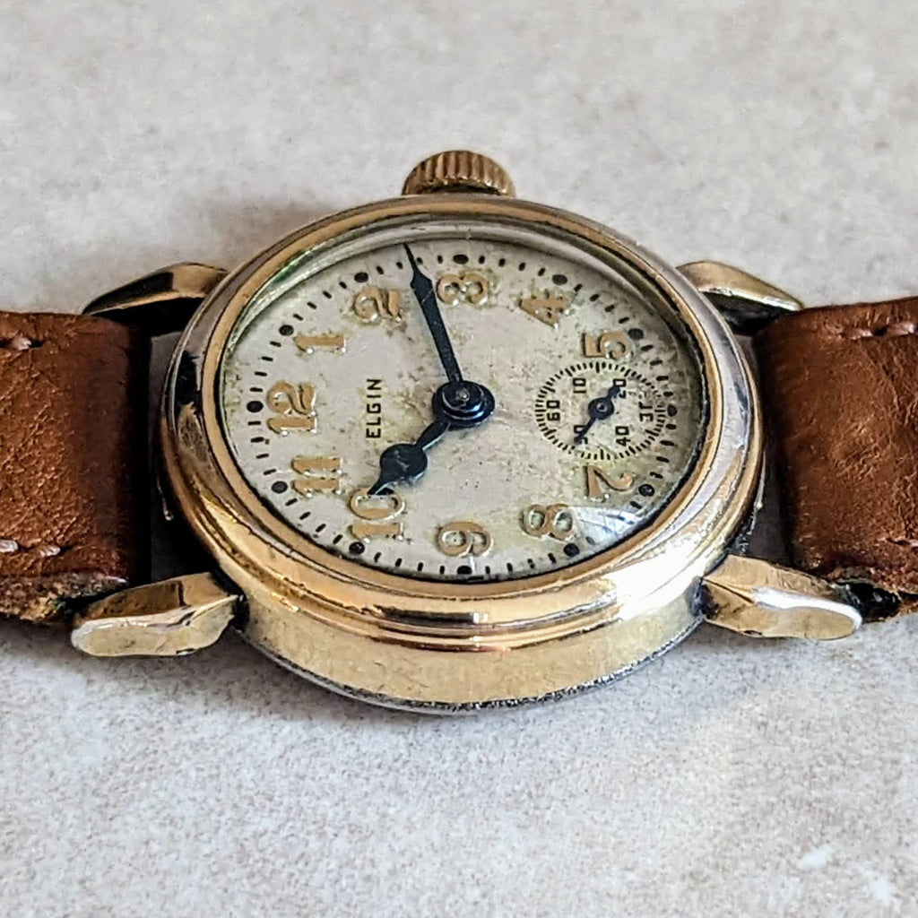 Vintage 1928 ELGIN Watch 17 Jewels Model 1 Grade 428 Wristwatch ...