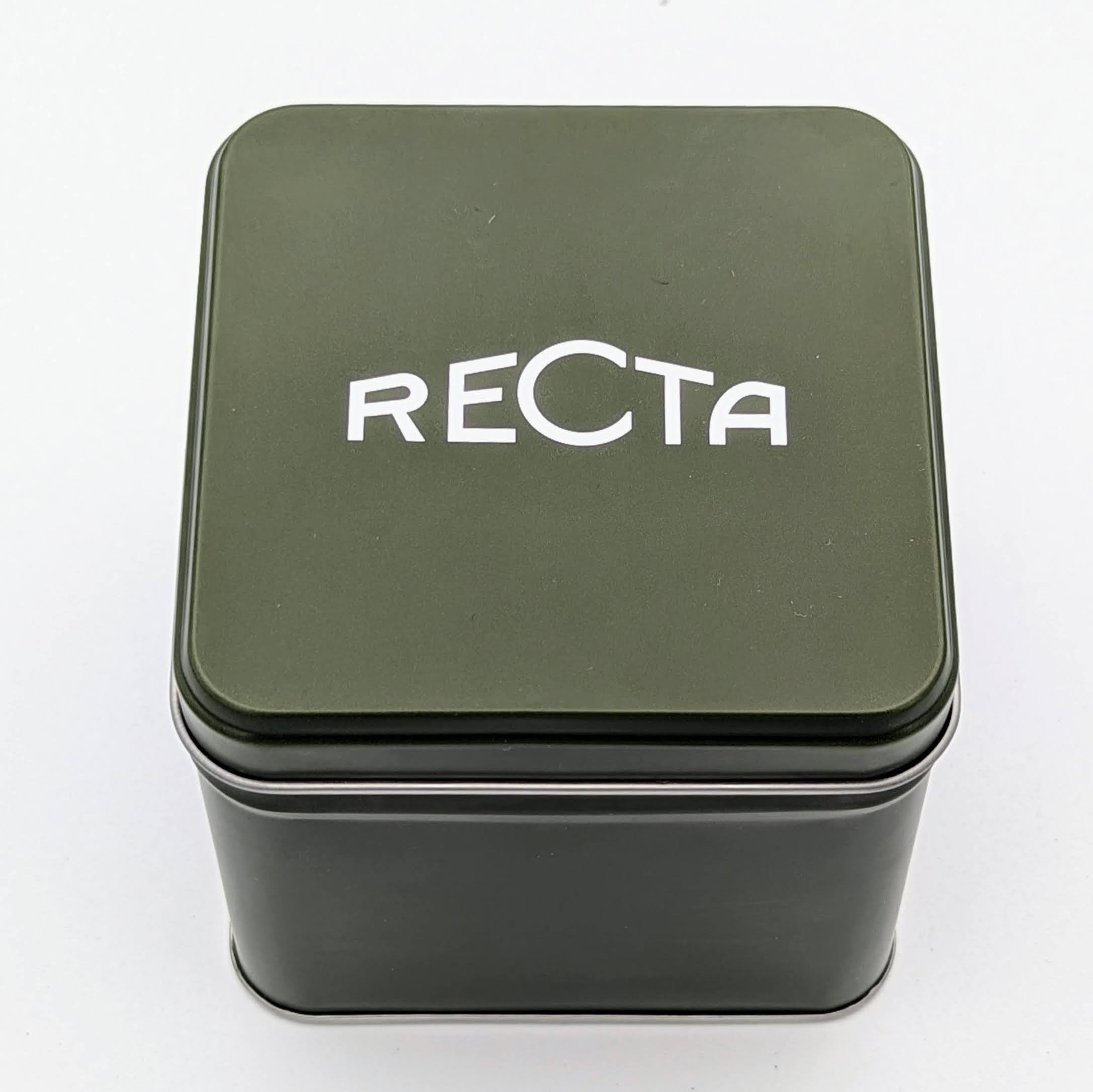 RECTA Cavalier Wristwatch Jet Black 24-Hour Dial & Date Indicator Watc ...