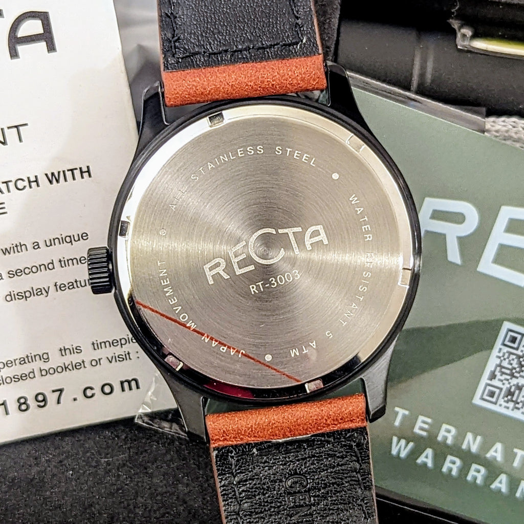 Brand-New! RECTA Veymont Multi-Function Watch With Dual Time Wristwatc ...