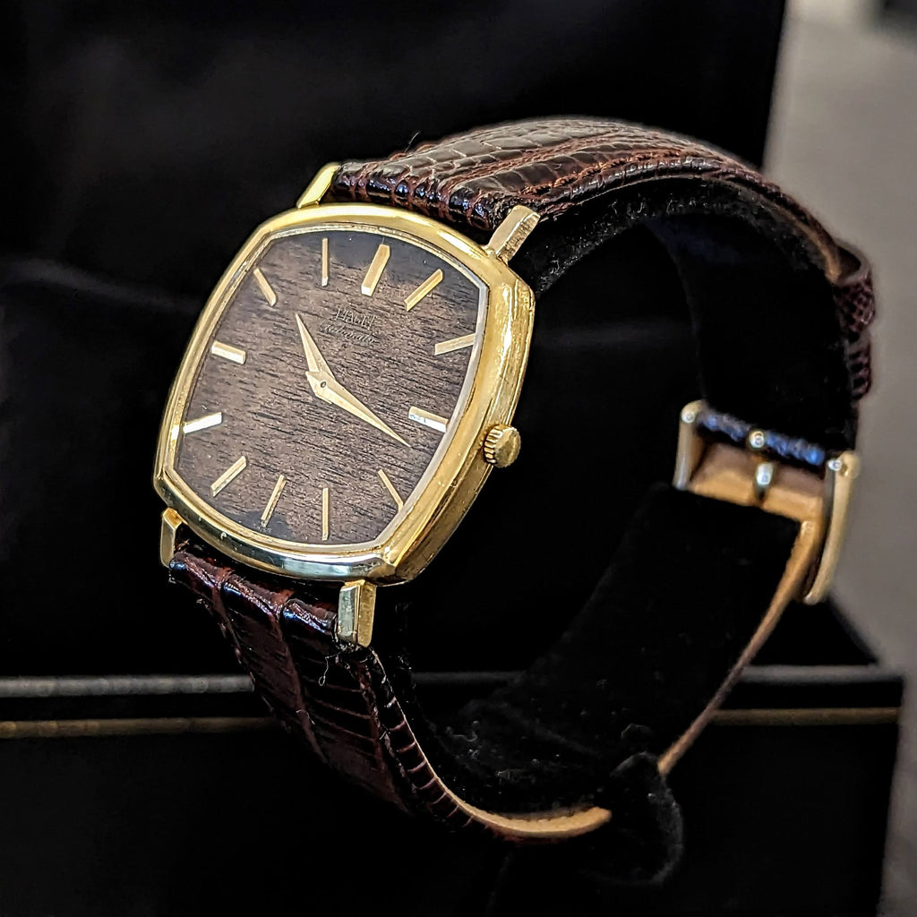PIAGET Wristwatch 18K Gold ULTRA-THIN Movement Cal. 12P 6 ADJs 30 Jewe ...