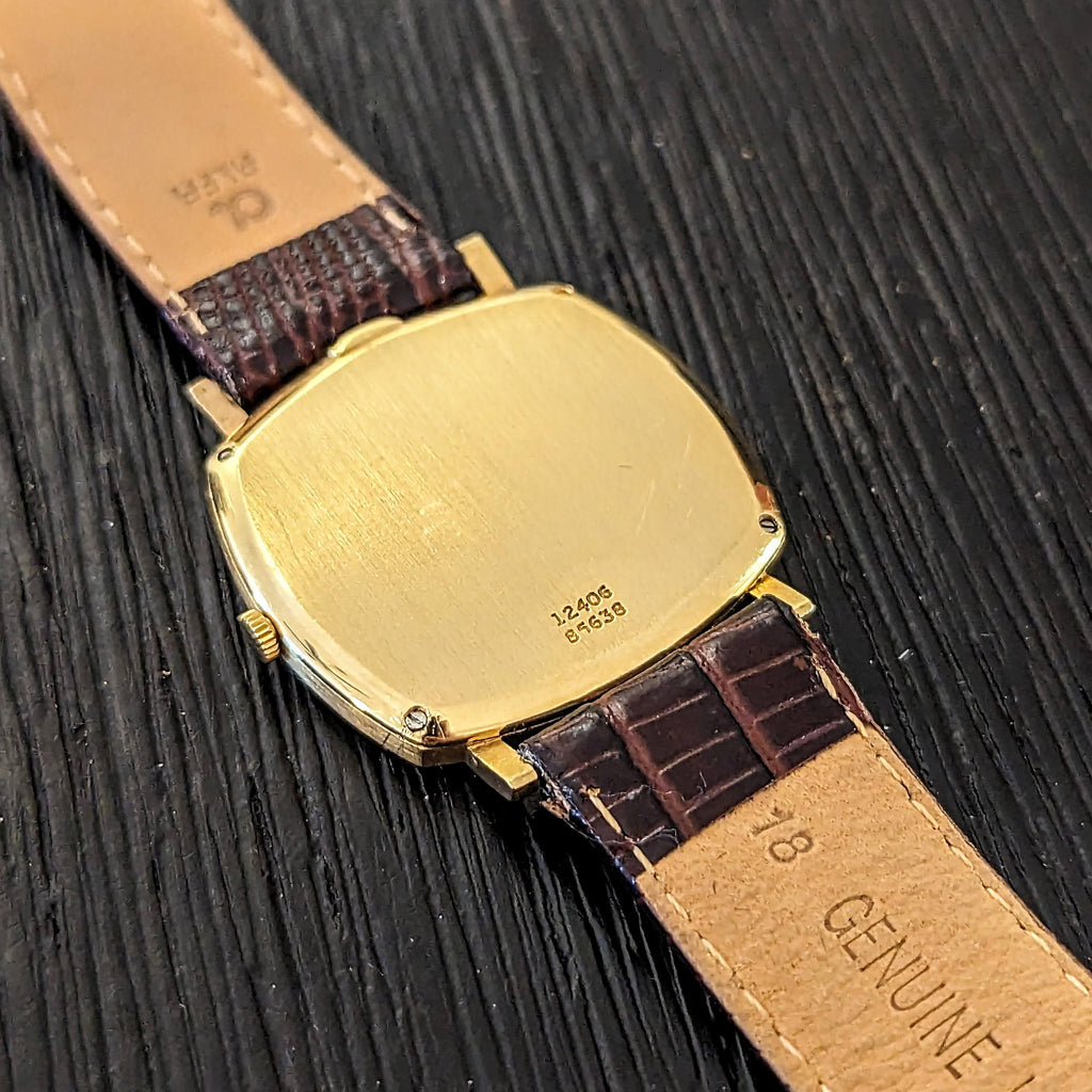 PIAGET Wristwatch 18K Gold ULTRA-THIN Movement Cal. 12P 6 ADJs 30 Jewe ...