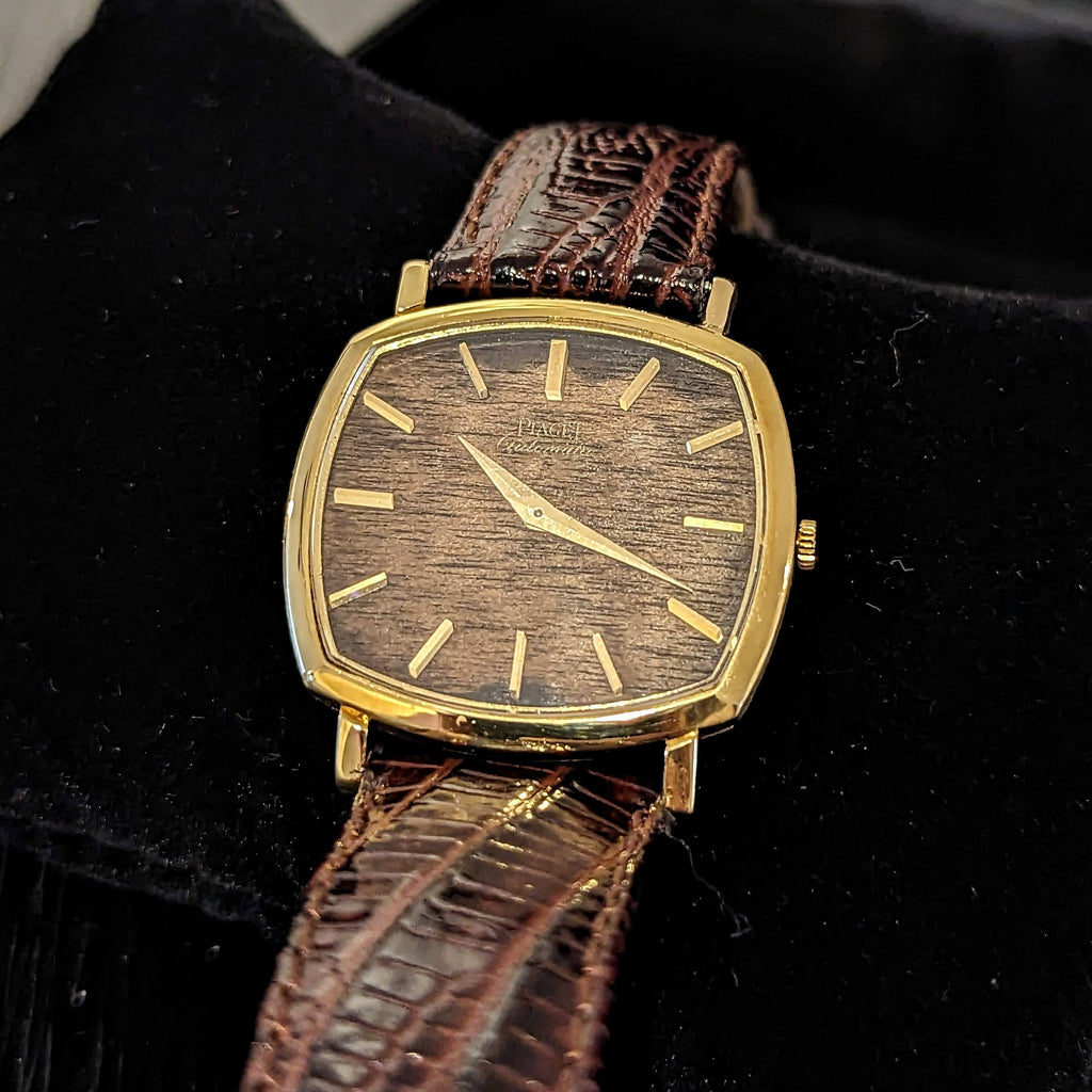 PIAGET Wristwatch 18K Gold ULTRA-THIN Movement Cal. 12P 6 ADJs 30 Jewe ...