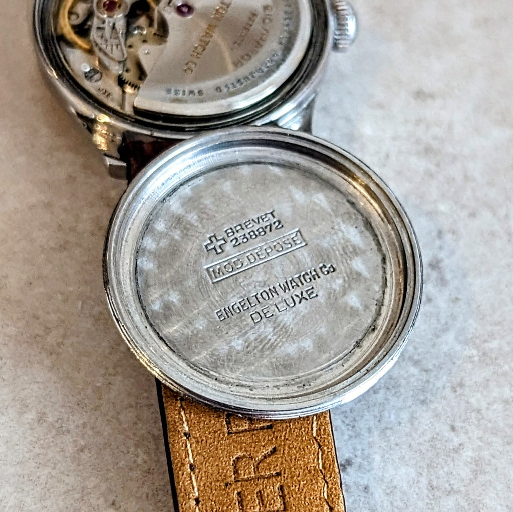 ENGELTON De Luxe Automatic Watch Bidynator FELSA 690 17 Jewels Swiss W ...