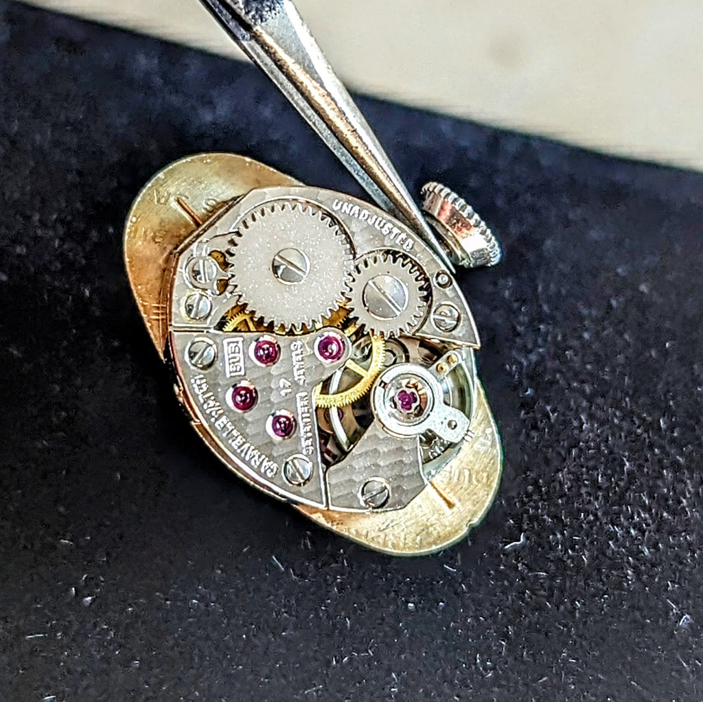 Beautiful! CARAVELLE Ladies Wristwatch 17 Jewels Cal. FEF 6630 Vintage ...