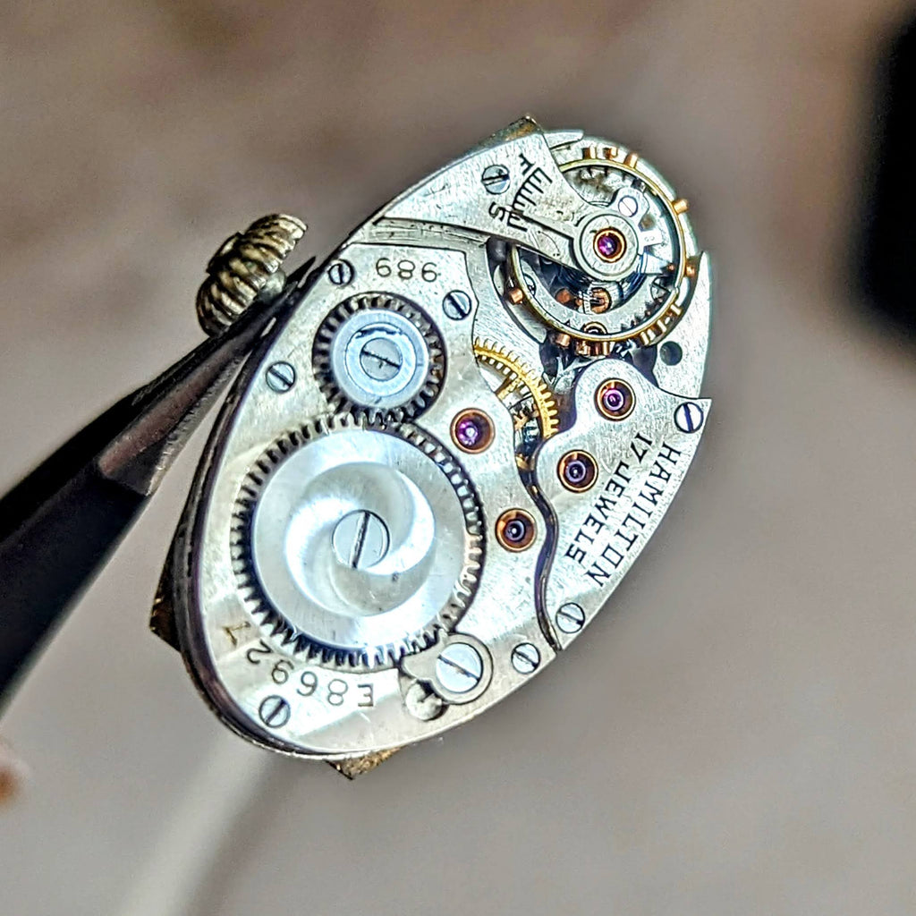 Buy Vintage 1933 Hamilton Art Deco Ladies Wristwatch | Grade 989 ...