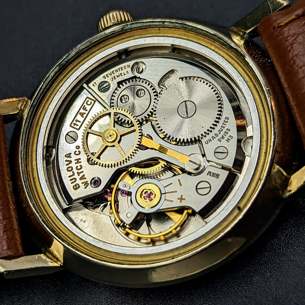 BULOVA 1963 Sea King Wristwatch Swiss Cal. 11AFC 17 Jewels Vintage Wat ...