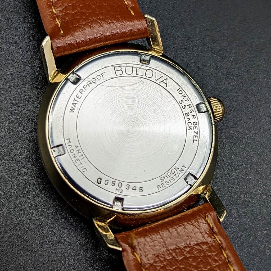 BULOVA 1963 Sea King Wristwatch Swiss Cal. 11AFC 17 Jewels Vintage Wat ...
