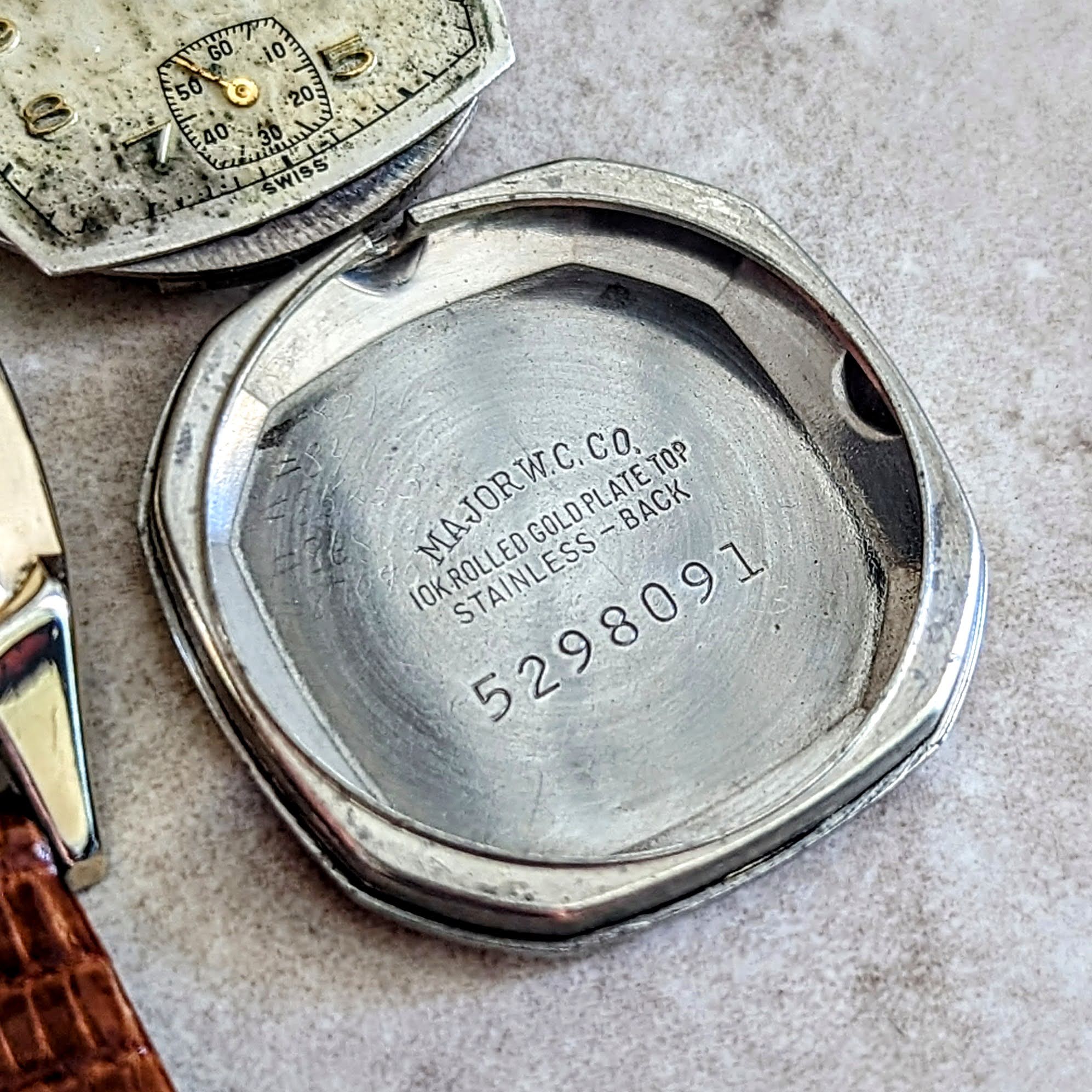 Vintage ROCKFORD Wristwatch by A. Hirsch Company Cal. AS 1002 17J Swis ...