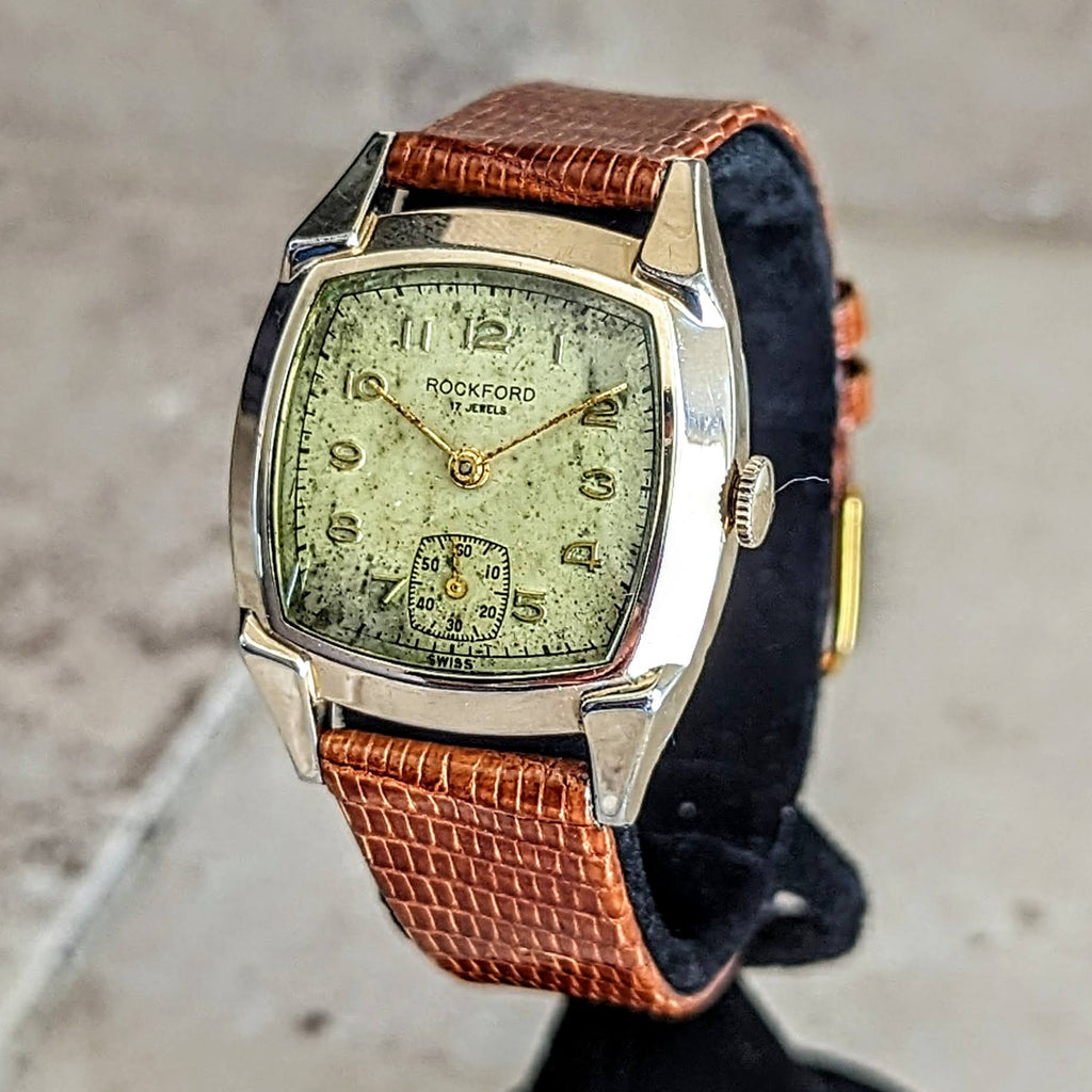 Vintage ROCKFORD Wristwatch by A. Hirsch Company Cal. AS 1002 17J Swis ...