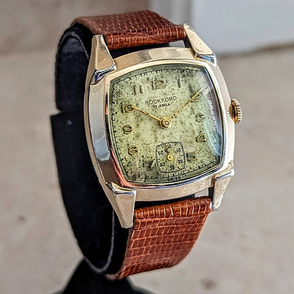Vintage ROCKFORD Wristwatch by A. Hirsch Company Cal. AS 1002 17J Swis ...