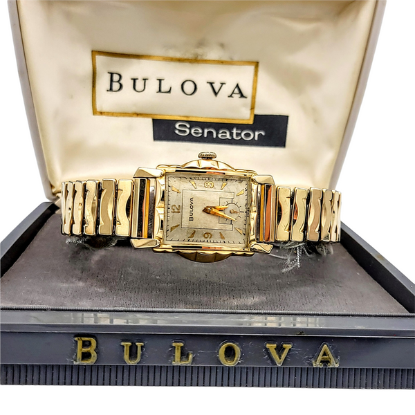 BULOVA 1957 "Senator H" Watch – SECOND HAND HOROLOGY
