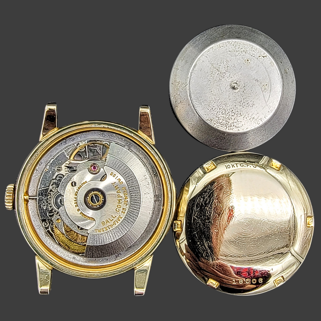 BALL Official RR Standard Trainmaster Watch Auto-Wind 25 Jewels ...