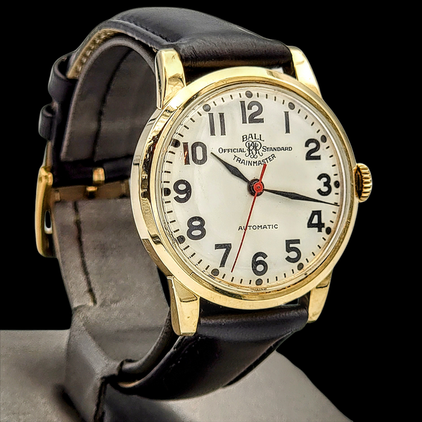 BALL Official RR Standard Trainmaster Watch Auto-Wind 25 Jewels ...