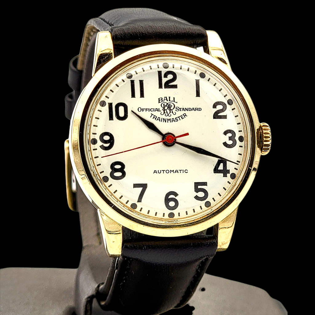 BALL Official RR Standard Trainmaster Watch Auto-Wind 25 Jewels ...