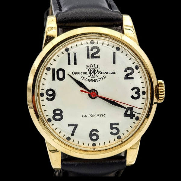 BALL Official RR Standard Trainmaster Watch Auto-Wind 25 Jewels ...