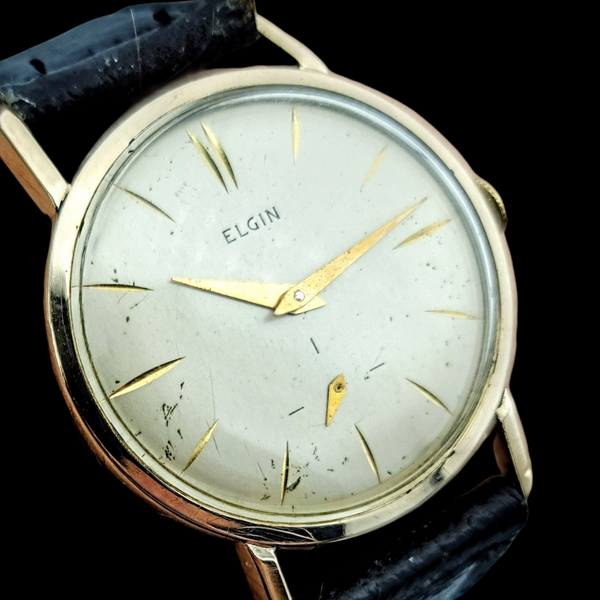 1958 ELGIN Watch 19 Jewels U.S.A. Made – SECOND HAND HOROLOGY