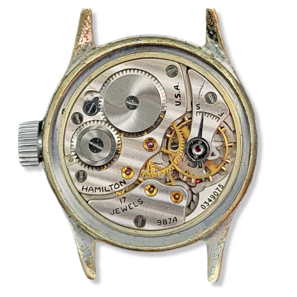 Original Hamilton U.S.N. BuShips Watch Grade 987A 1940's – SECOND HAND ...