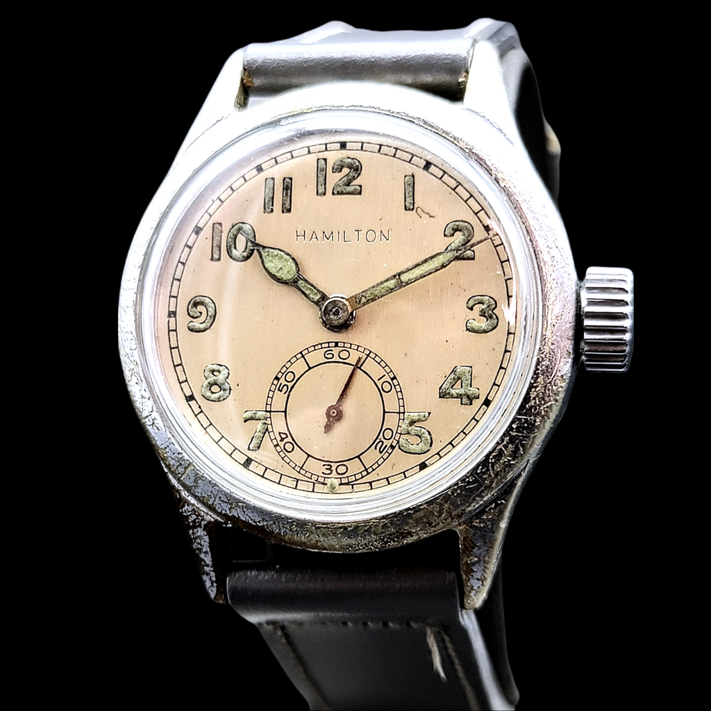 Original Hamilton U.S.N. BuShips Watch Grade 987A 1940's – SECOND HAND ...