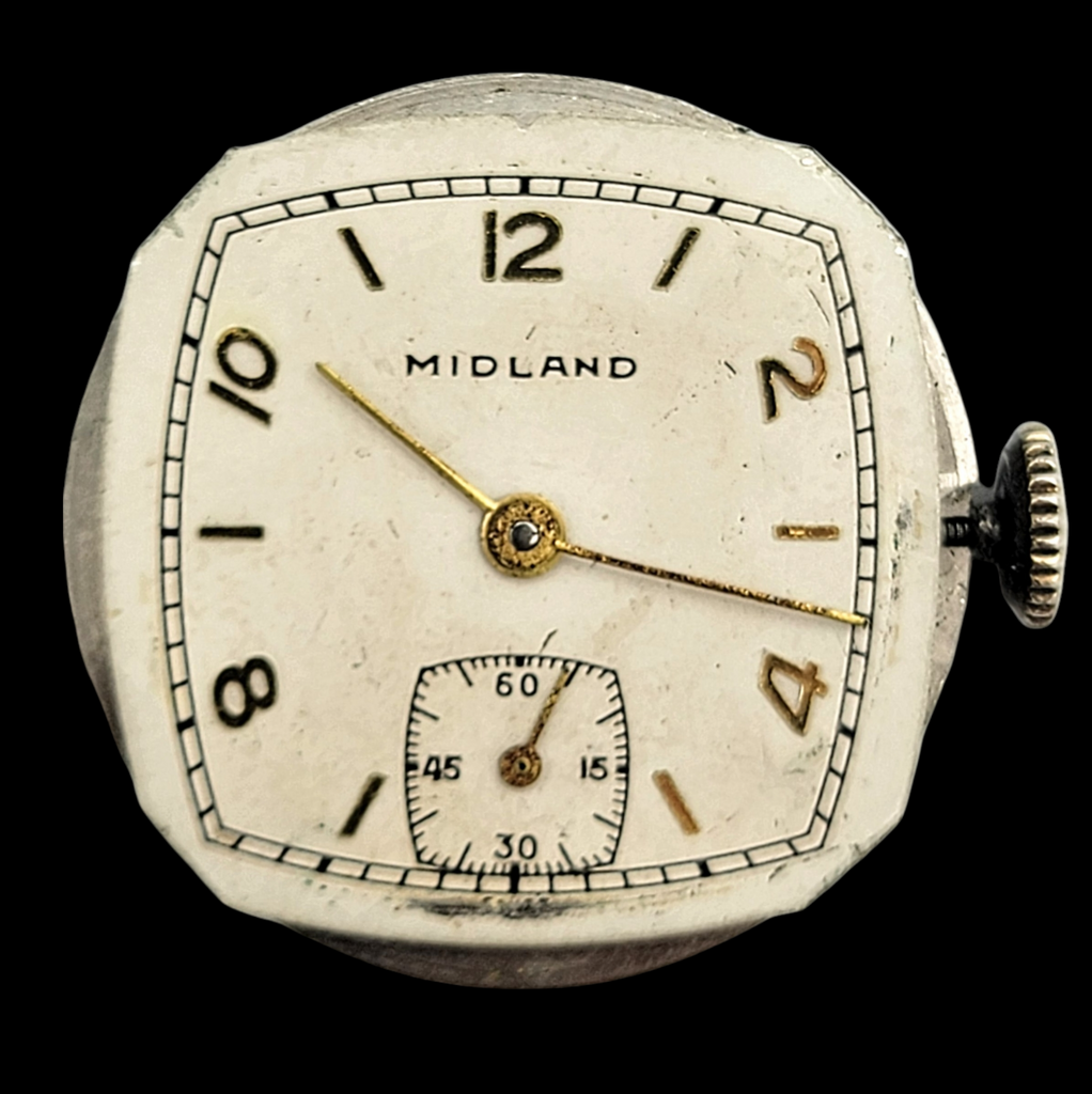 1940's Midland (Delma/Certina) Watch with STRIKING case – SECOND HAND ...