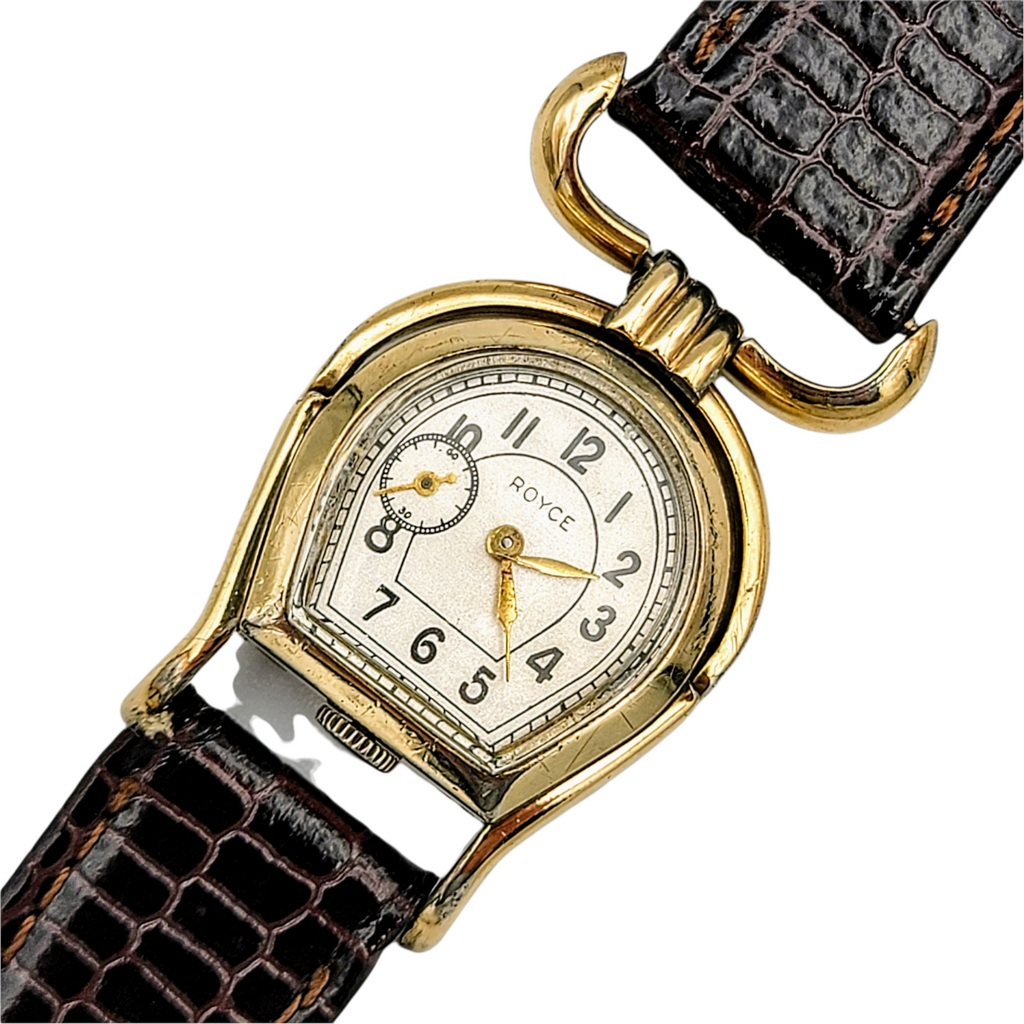 ROYCE Wristwatch "Horseshoe" Shaped Watch 17 Jewels Swiss – SECOND HAND ...