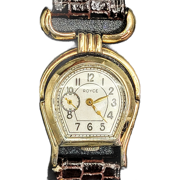 ROYCE Wristwatch "Horseshoe" Shaped Watch 17 Jewels Swiss – SECOND HAND ...