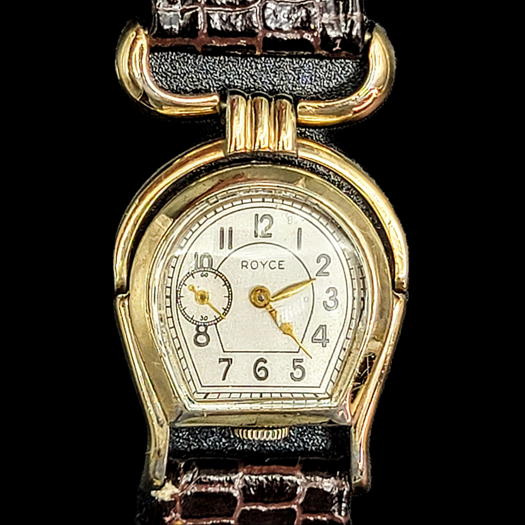 ROYCE Wristwatch "Horseshoe" Shaped Watch 17 Jewels Swiss – SECOND HAND ...