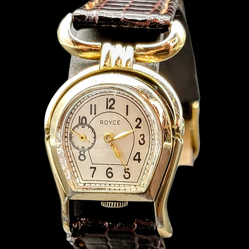 ROYCE Wristwatch "Horseshoe" Shaped Watch 17 Jewels Swiss – SECOND HAND ...