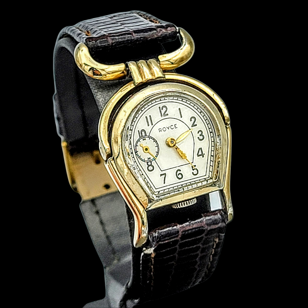 ROYCE Wristwatch "Horseshoe" Shaped Watch 17 Jewels Swiss – SECOND HAND ...