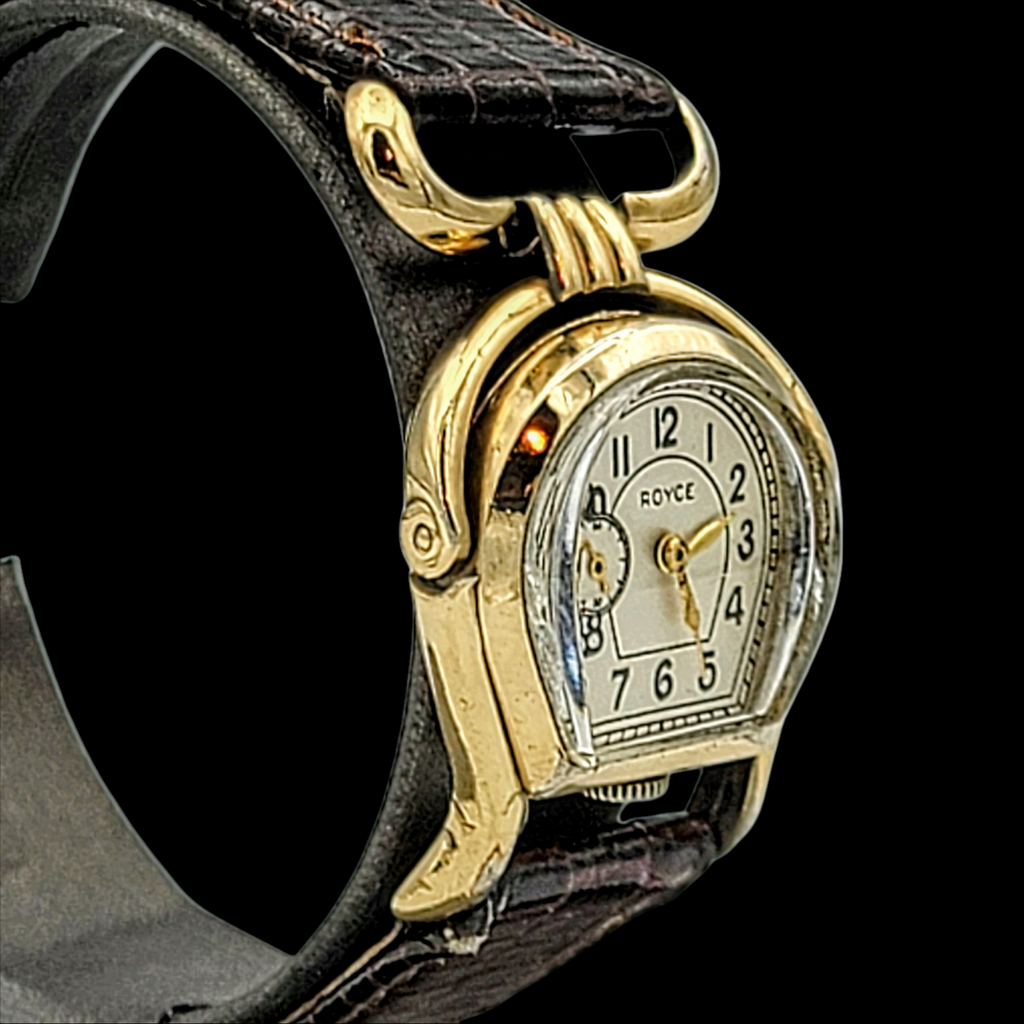 ROYCE Wristwatch "Horseshoe" Shaped Watch 17 Jewels Swiss – SECOND HAND ...
