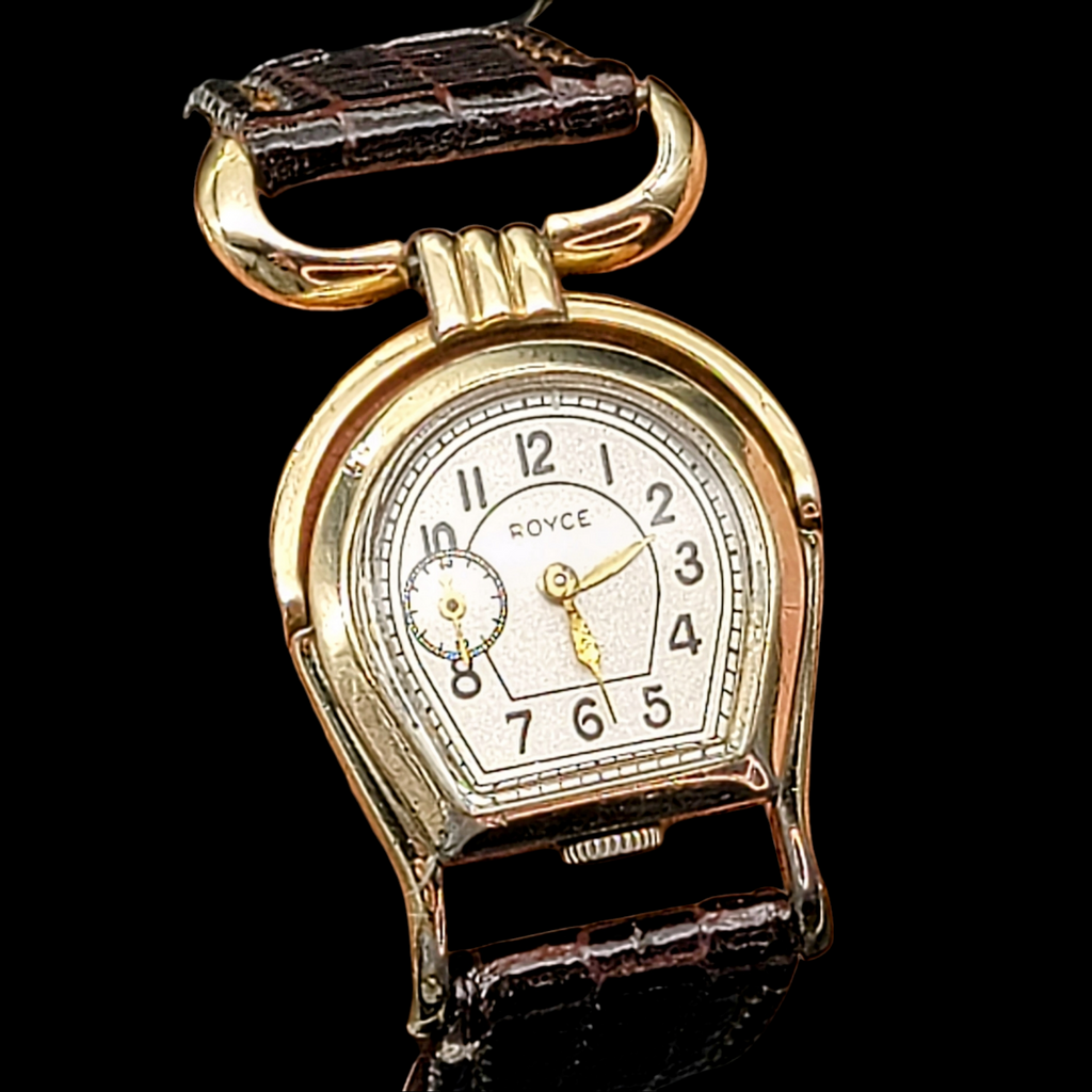 ROYCE Wristwatch "Horseshoe" Shaped Watch 17 Jewels Swiss – SECOND HAND ...