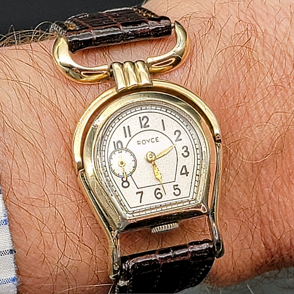 ROYCE Wristwatch "Horseshoe" Shaped Watch 17 Jewels Swiss – SECOND HAND ...