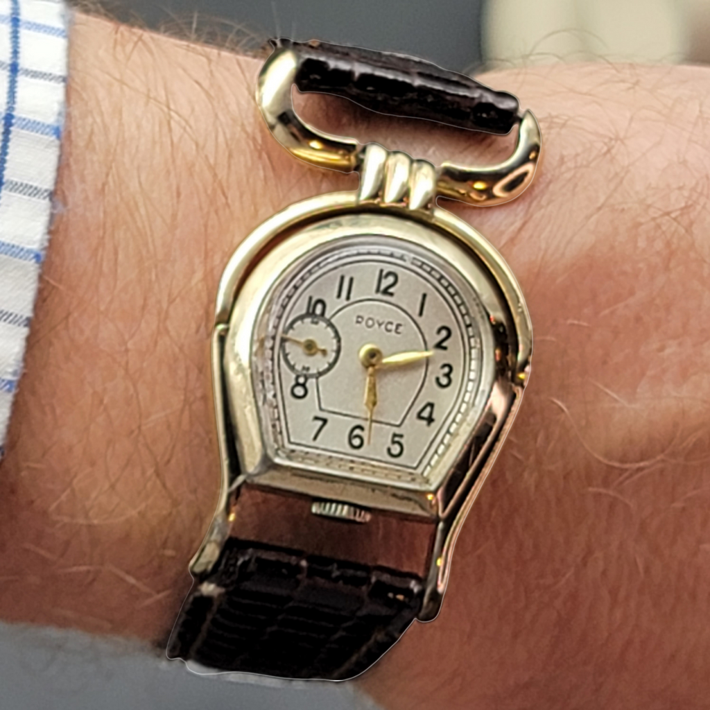 ROYCE Wristwatch "Horseshoe" Shaped Watch 17 Jewels Swiss – SECOND HAND ...