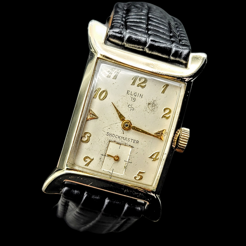 1954 ELGIN Gulfport 19 Jewels Shockmaster – SECOND HAND HOROLOGY