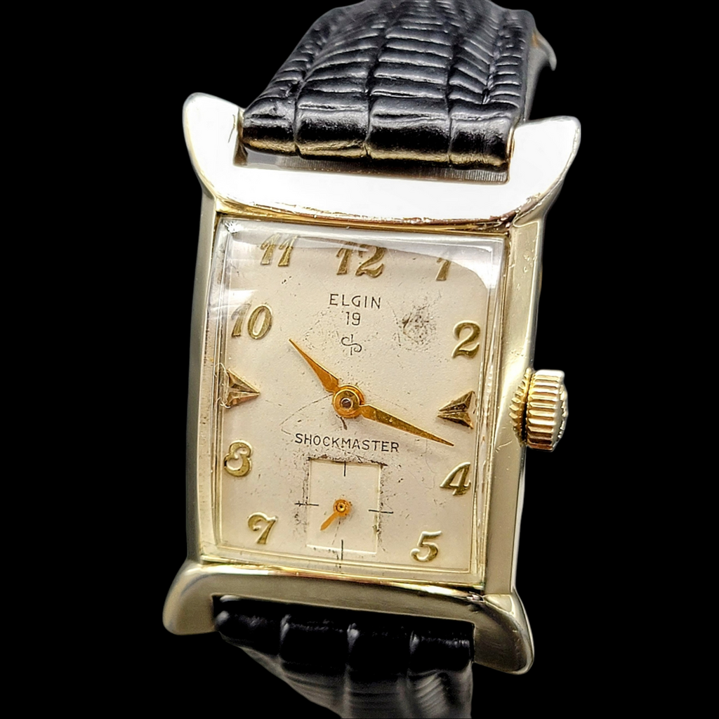 1954 ELGIN Gulfport 19 Jewels Shockmaster – SECOND HAND HOROLOGY