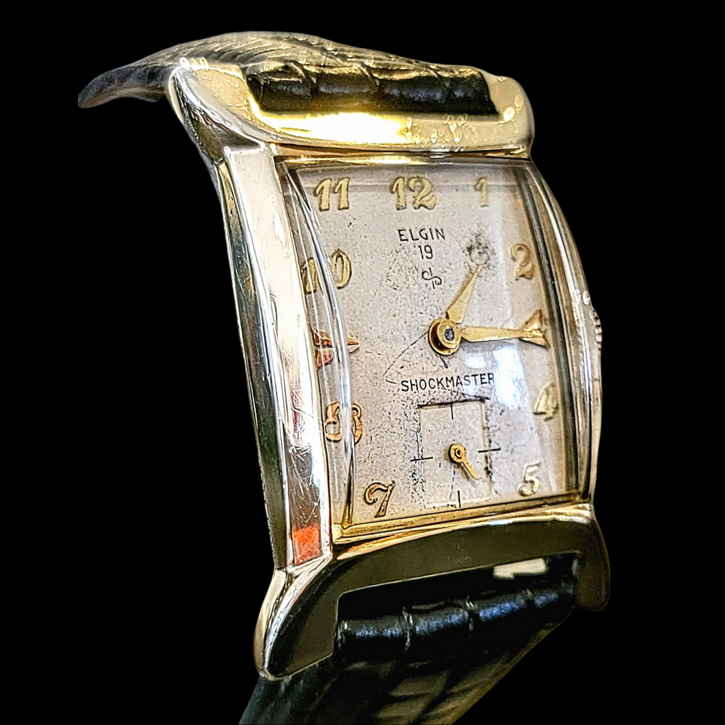 1954 ELGIN Gulfport 19 Jewels Shockmaster – SECOND HAND HOROLOGY