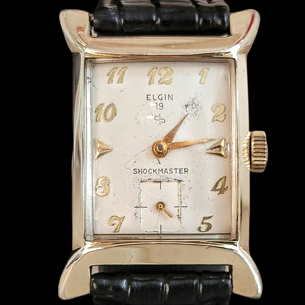 1954 ELGIN Gulfport 19 Jewels Shockmaster – SECOND HAND HOROLOGY