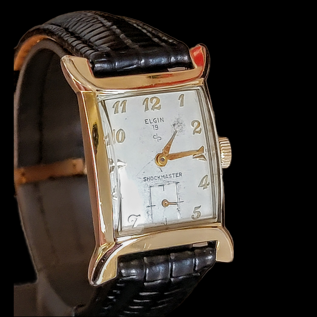 1954 ELGIN Gulfport 19 Jewels Shockmaster – SECOND HAND HOROLOGY