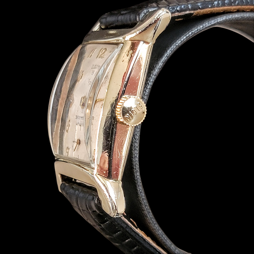 1954 ELGIN Gulfport 19 Jewels Shockmaster – SECOND HAND HOROLOGY