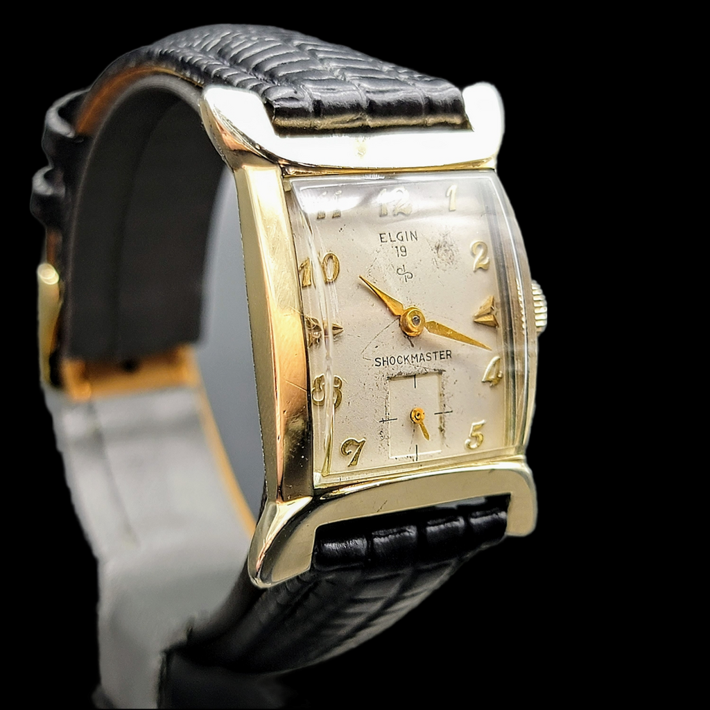 1954 ELGIN Gulfport 19 Jewels Shockmaster – SECOND HAND HOROLOGY