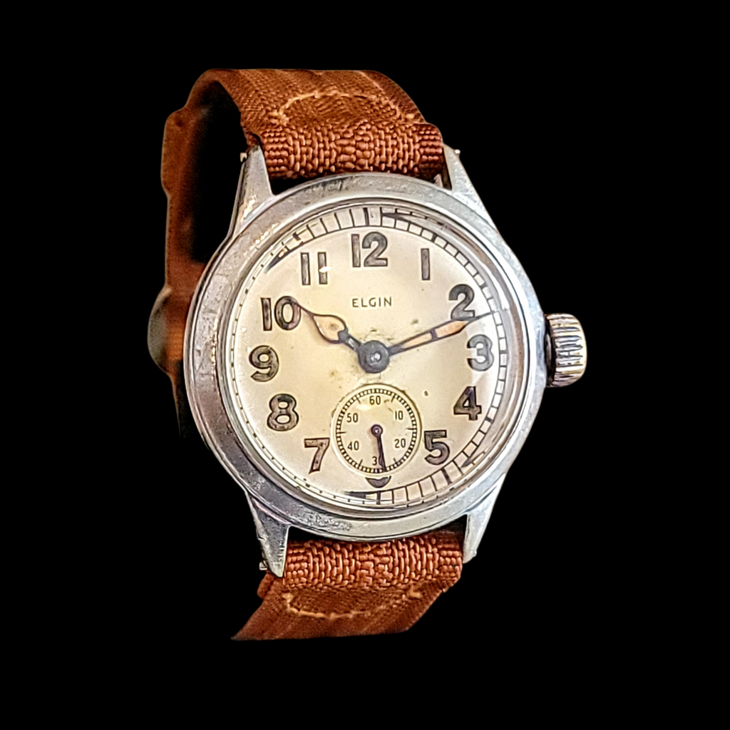 WWII Military ELGIN Wristwatch - General Service Watch ORD. DEPT. U.S ...