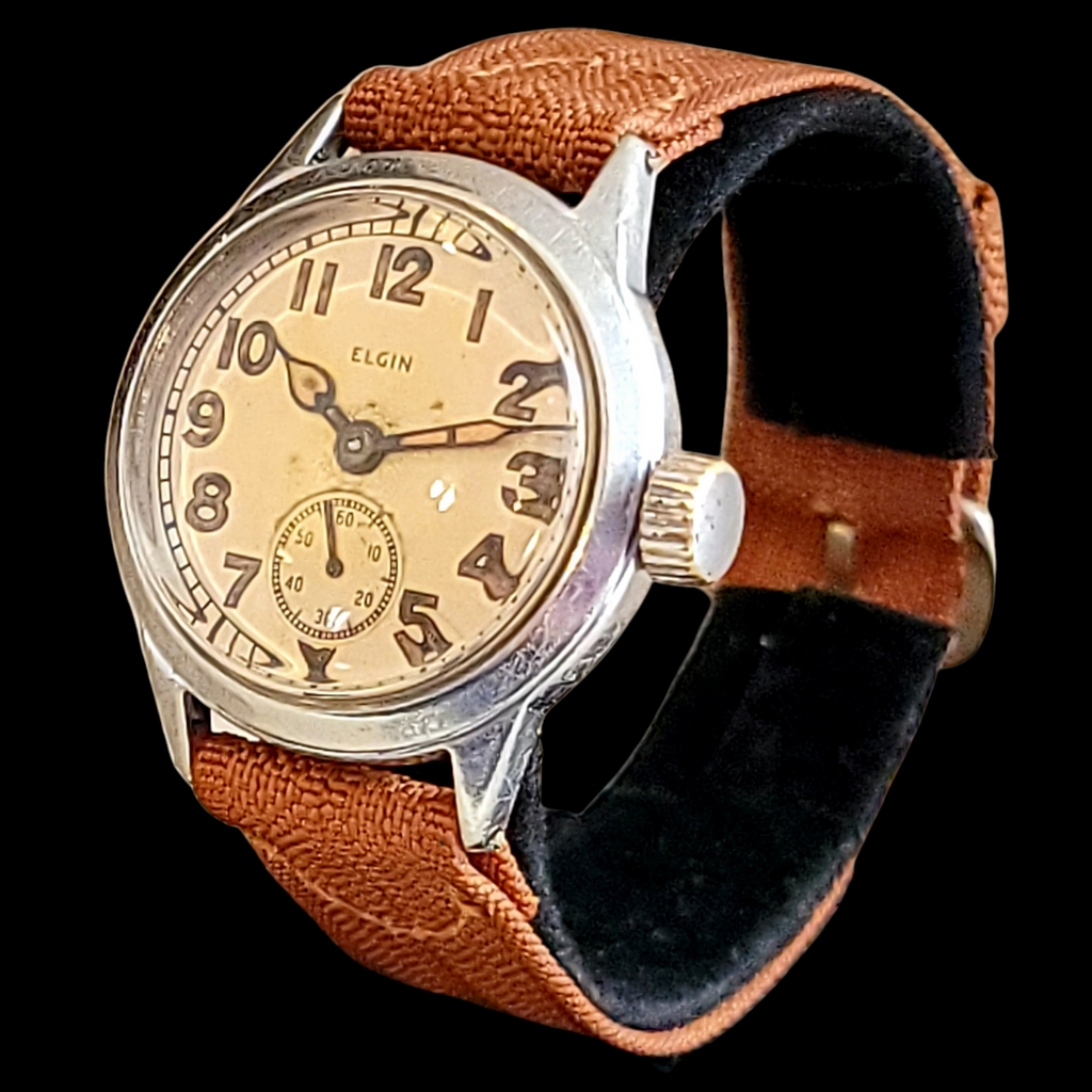 WWII Military ELGIN Wristwatch - General Service Watch ORD. DEPT. U.S ...