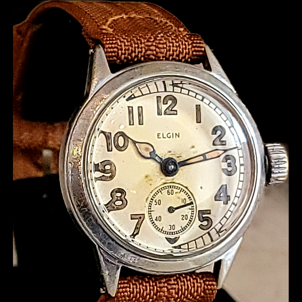 WWII Military ELGIN Wristwatch - General Service Watch ORD. DEPT. U.S ...