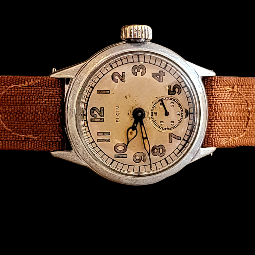 WWII Military ELGIN Wristwatch - General Service Watch ORD. DEPT. U.S ...