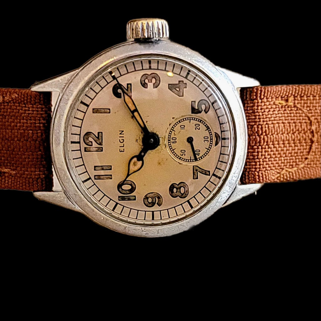 WWII Military ELGIN Wristwatch - General Service Watch ORD. DEPT. U.S ...