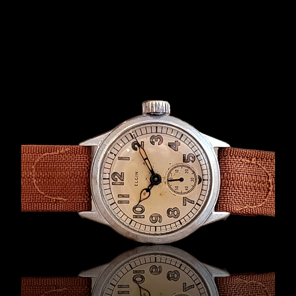 WWII Military ELGIN Wristwatch - General Service Watch ORD. DEPT. U.S ...