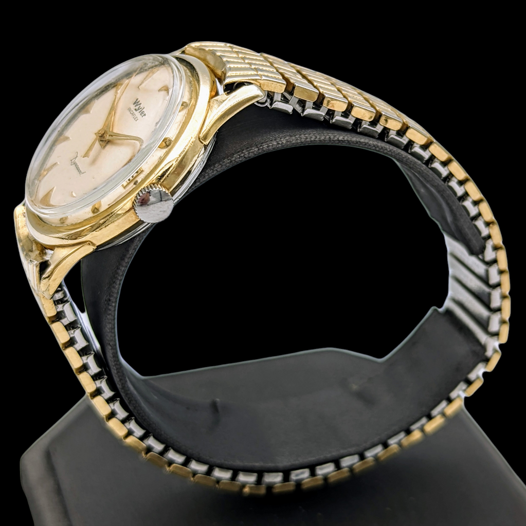 WYLER Incaflex Dynawind Watch 17 Jewels Cal. ETA 2452 Swiss 1950's ...