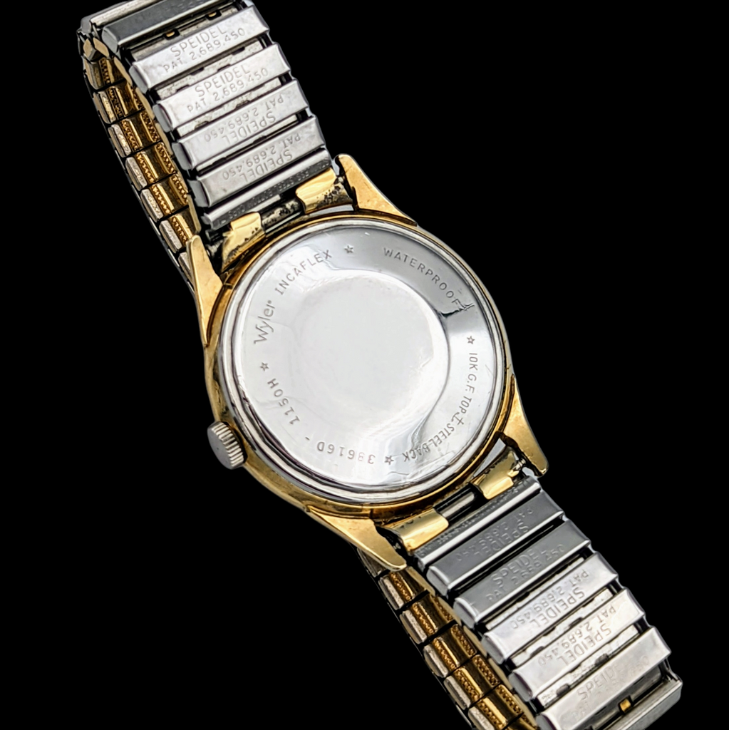 WYLER Incaflex Dynawind Watch 17 Jewels Cal. ETA 2452 Swiss 1950's ...