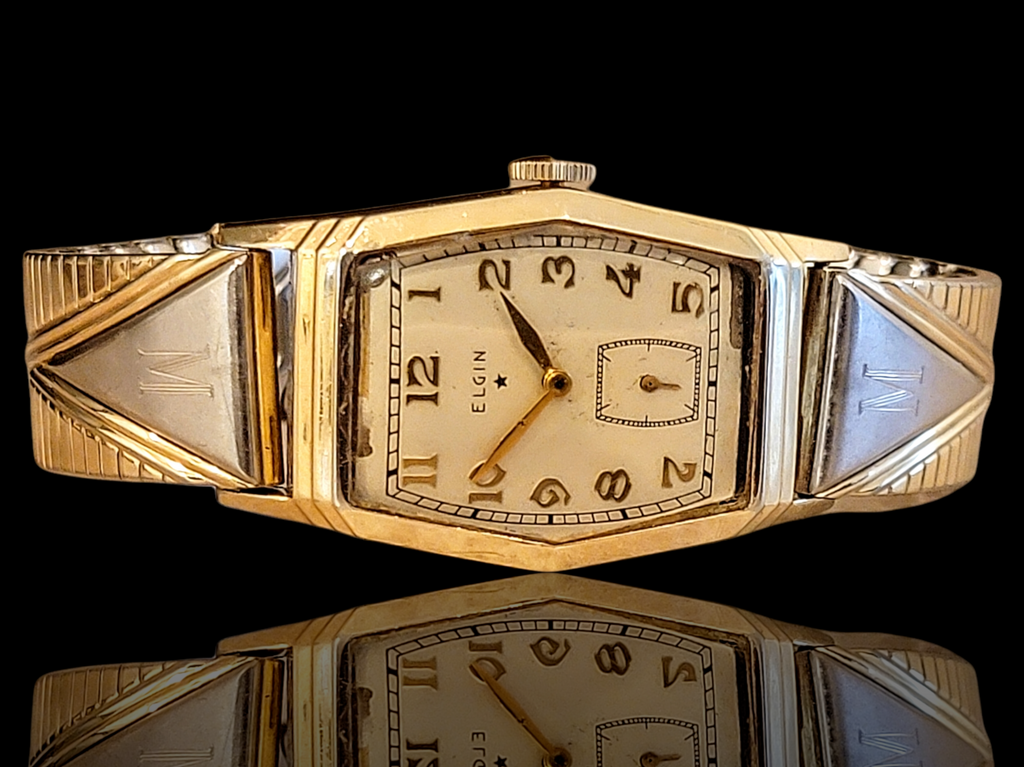 1939 ELGIN Cavalier Watch Ref. 2837 17 Jewels Cal. 524 U.S.A. Made ...