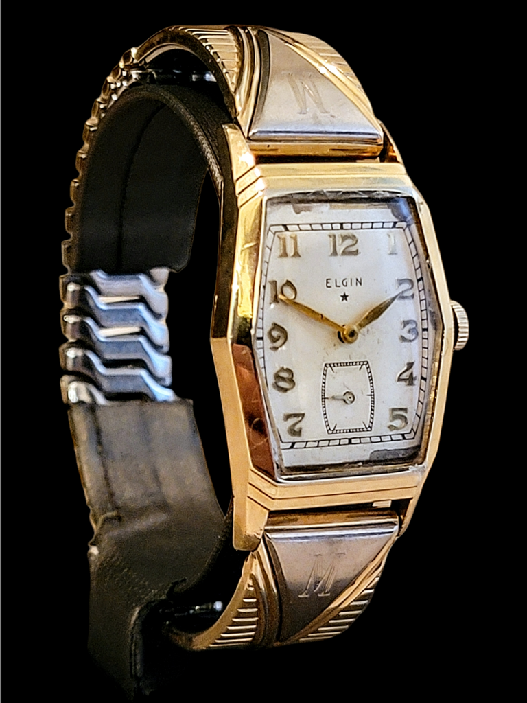 1939 ELGIN Cavalier Watch Ref. 2837 17 Jewels Cal. 524 U.S.A. Made ...